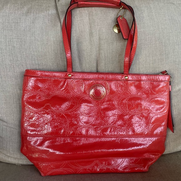 Coach | Bags | Coach Orange Purse | Poshmark